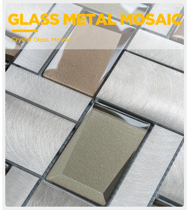 Custom glass wall tiles - unique designs available