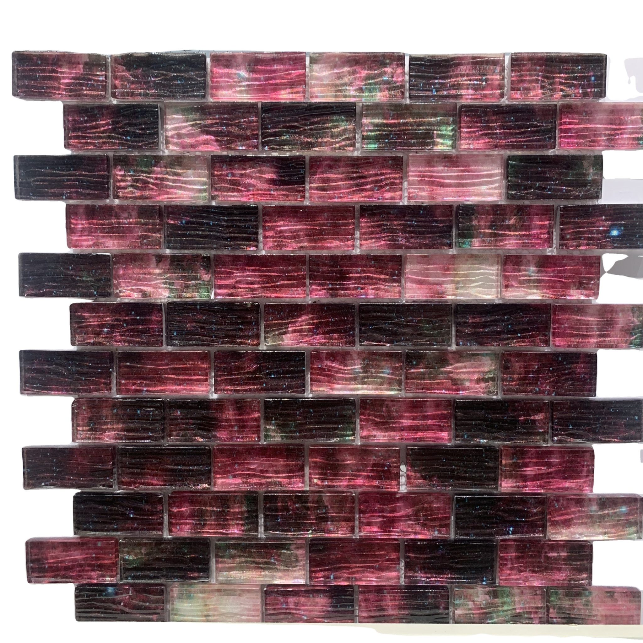 Chic glass wall tiles for contemporary design
