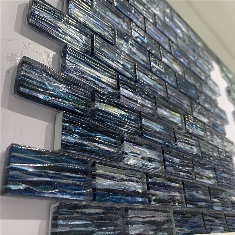 Chic glass wall tiles for contemporary design