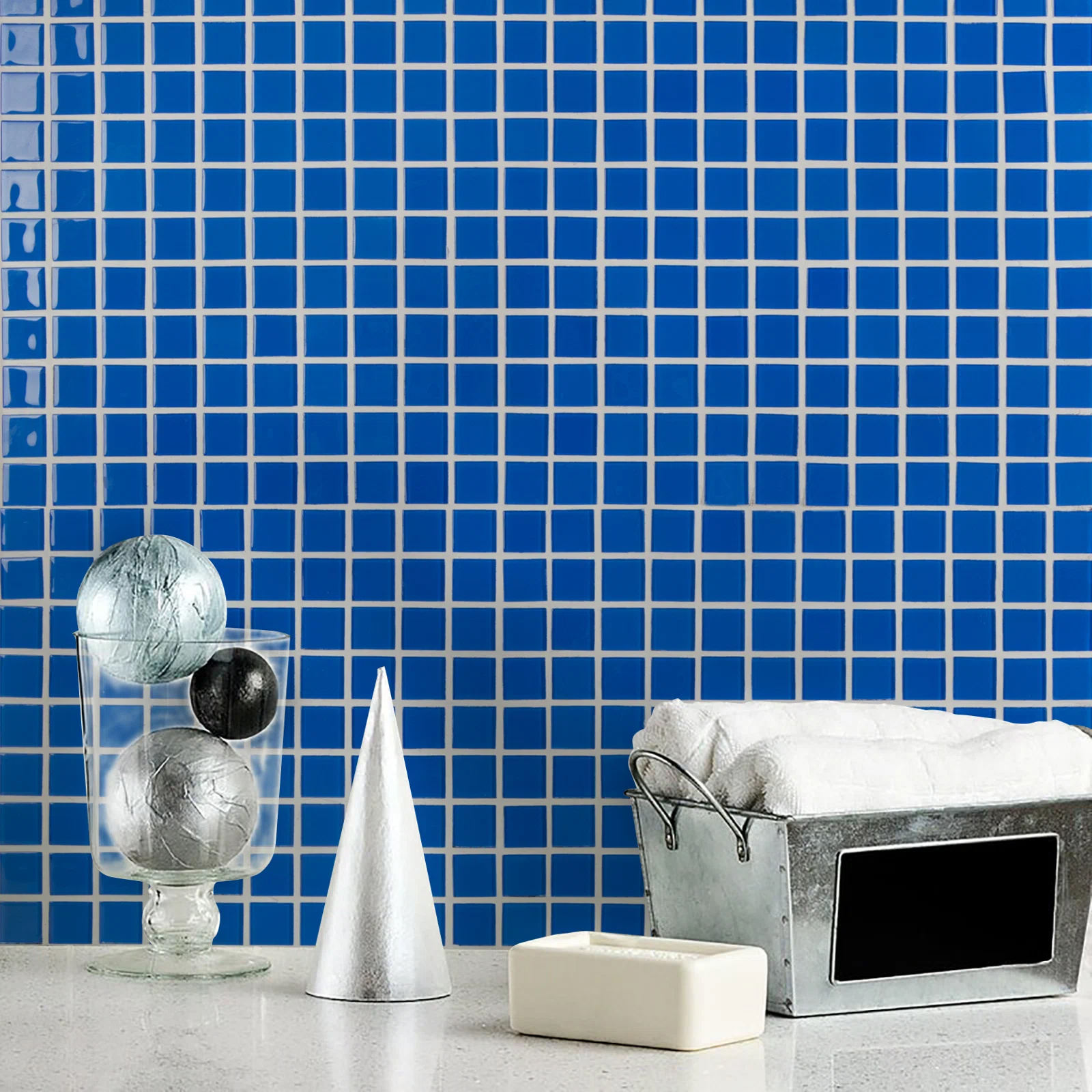 Decorative glass pool tiles to enhance your pool